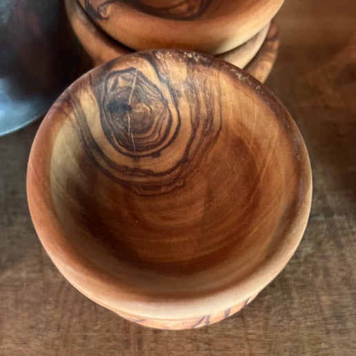 Olive Wood Mini Bowls – Moo Country